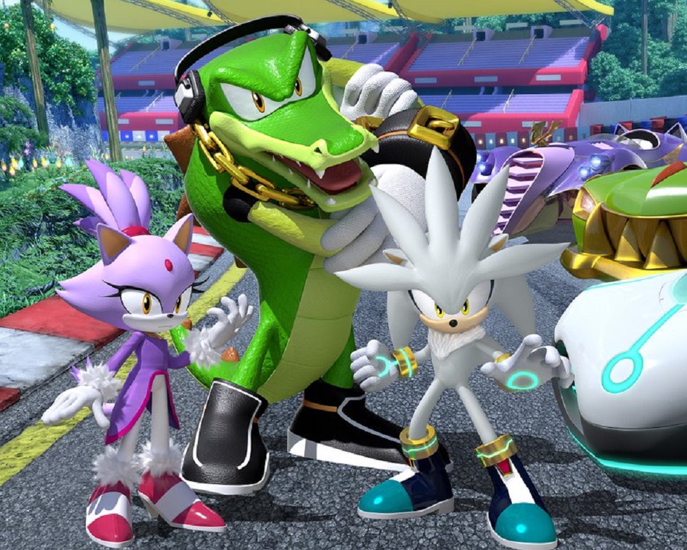 Team Sonic Racing reveals new characters Silver, Blaze and Vector ...