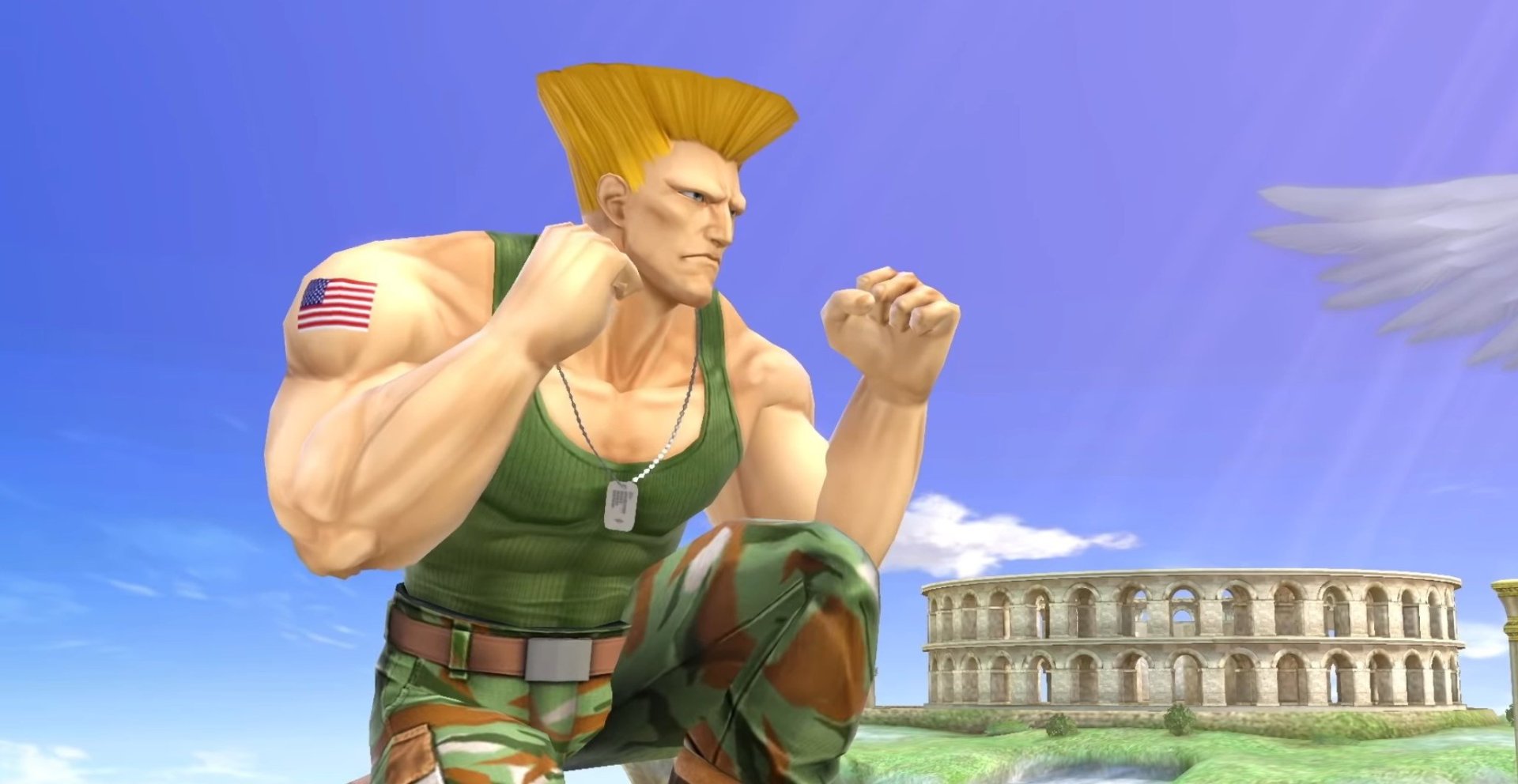 Guile's theme goes with anything, including Super Smash Bros. Ultimate ...