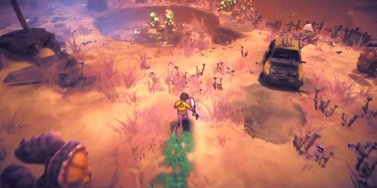 Double Fine reveals neon synth-heavy 'Rad' for Switch – Destructoid