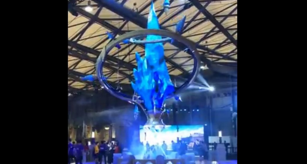 This real-life Final Fantasy XIV Aetheryte crystal is incredible ...