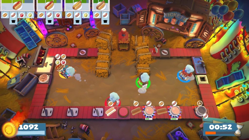 Review: Overcooked 2 - Carnival of Chaos – Destructoid