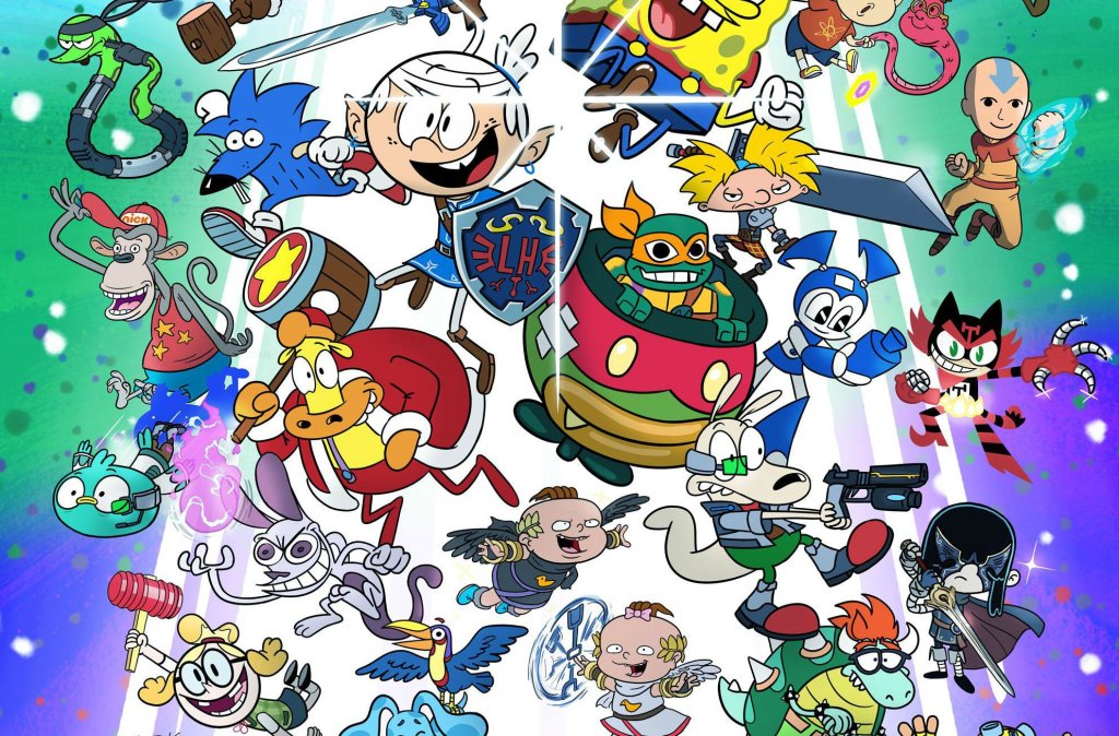 Official Nickelodeon artists made this Nick Cartoon Smash Bros. mashup ...