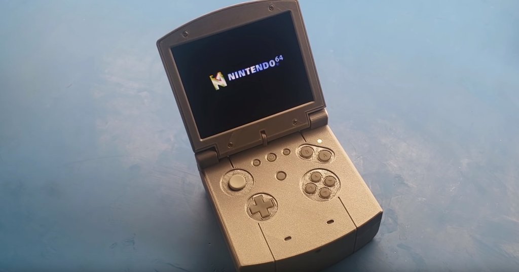 Someone made a portable N64 SP and I want one like, yesterday – Destructoid