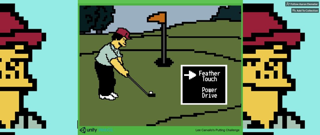 We've gotta play Lee Carvallo's Putting Challenge to make Marge Simpson ...