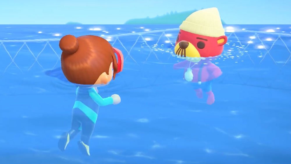 Animal Crossing: New Horizons adds swimming and deep-sea diving next ...