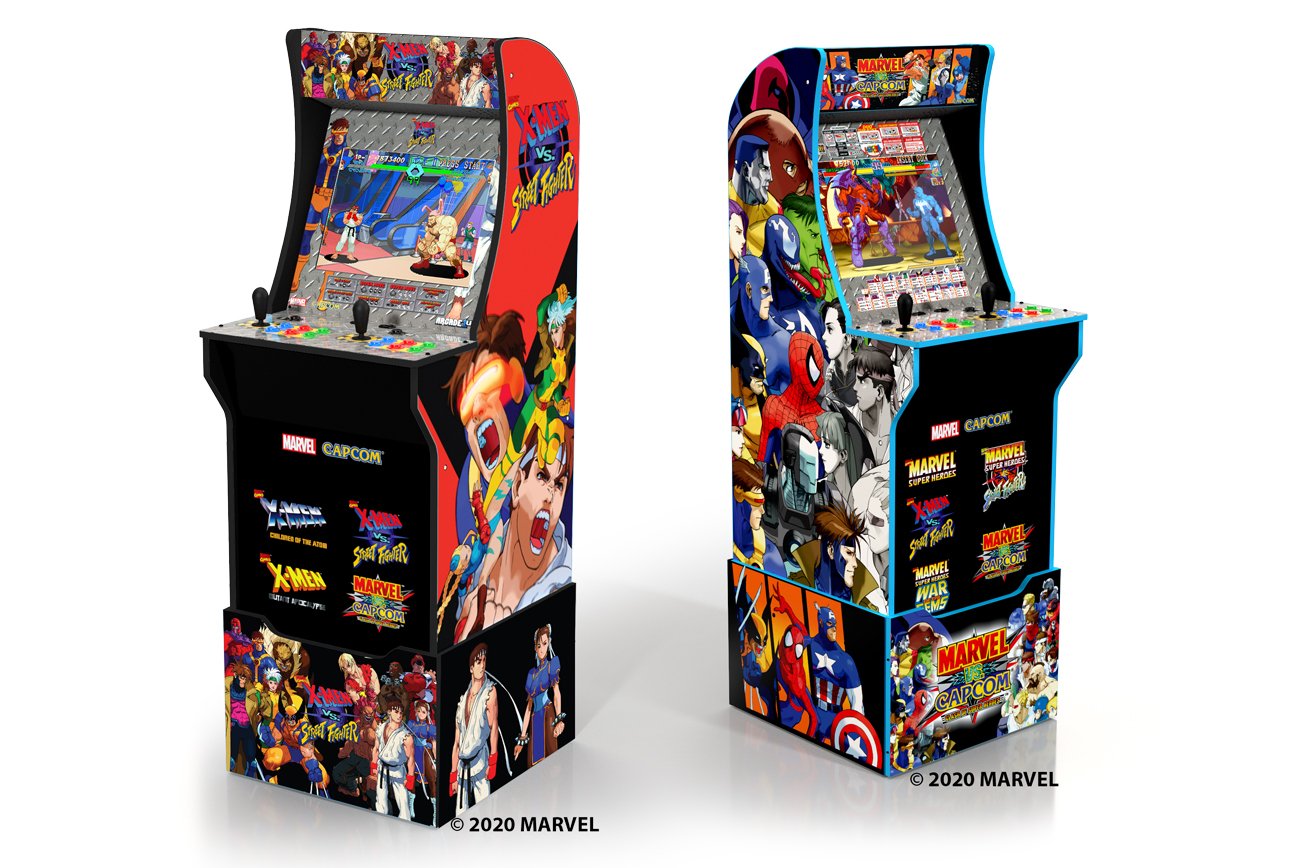 The Arcade1Up Marvel vs. Capcom cabinets are now available for preorder ...