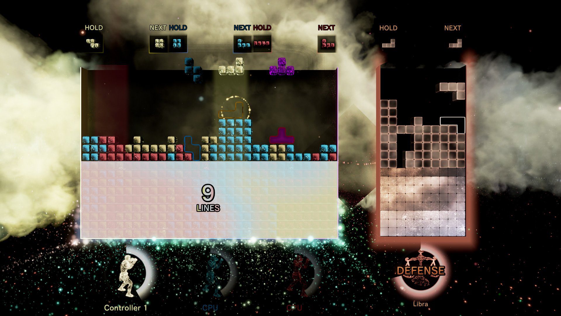 The new multiplayer modes in Tetris Effect: Connected are fun even as a ...