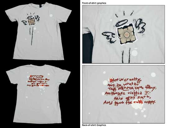 Valve store adds new Portal shirts, Portal thongs coming soon – Destructoid