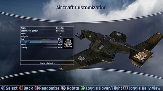 Create a custom paint job for Warhawk that might get included in the ...