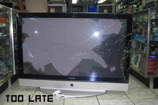 Panasonic works on Wii-proof plasma TVs – Destructoid