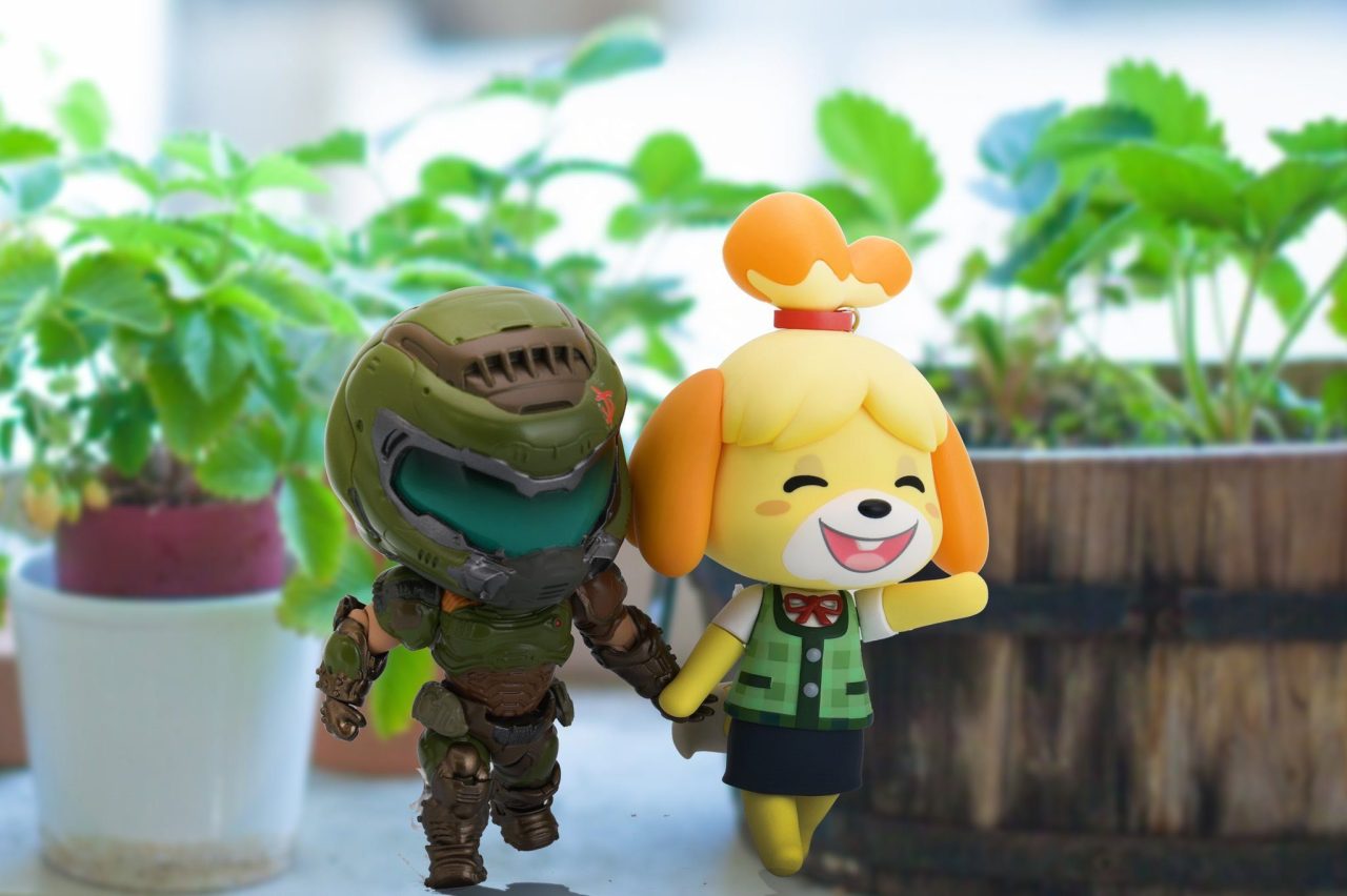 Bethesda officially acknowledges the Doom Guy and Isabelle pairing ...