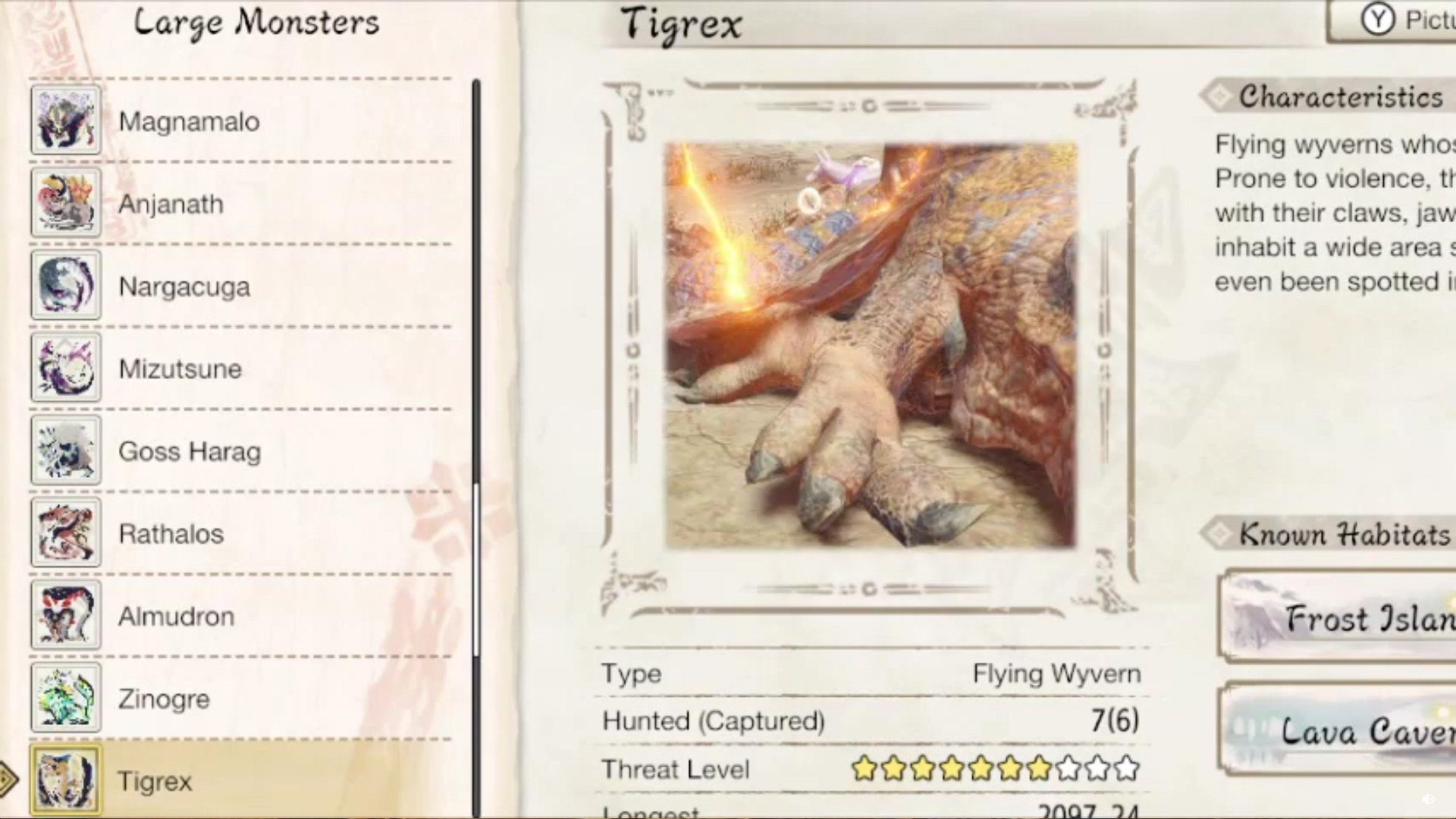 Someone snapped photos of every creature's feet in Monster Hunter Rise