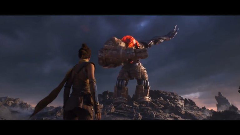 Unreal Engine 5 demo's robot dabs if you input the Konami code ...