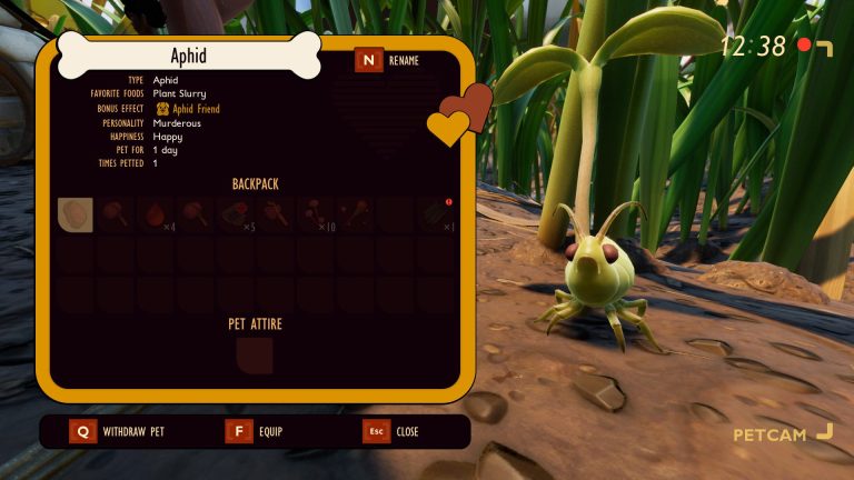 I reinstalled Grounded just to tame pets, and I don't regret it