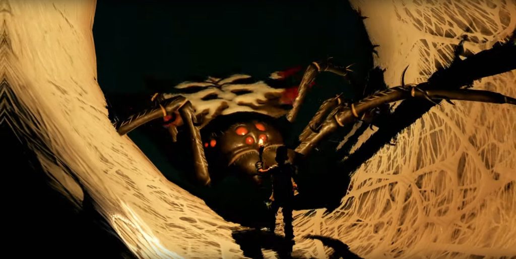 Grounded's Shroom and Doom update has a bigger, freakier spider