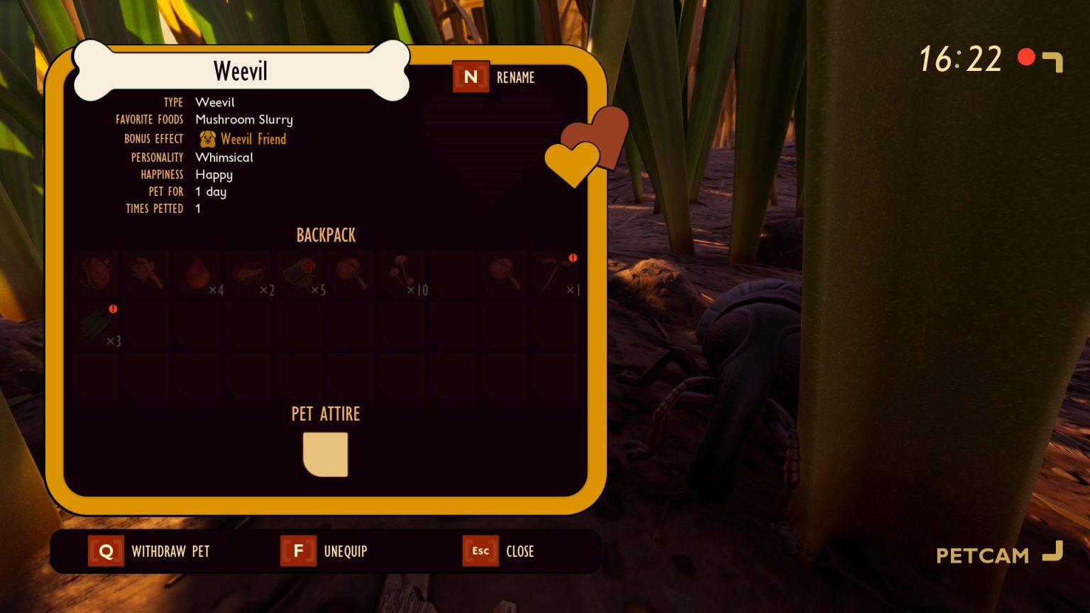 I reinstalled Grounded just to tame pets, and I don't regret it