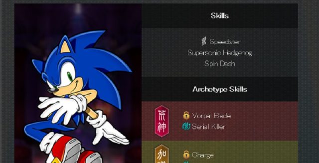 Sonic is a demon in this Shin Megami Tensei crossover – Destructoid