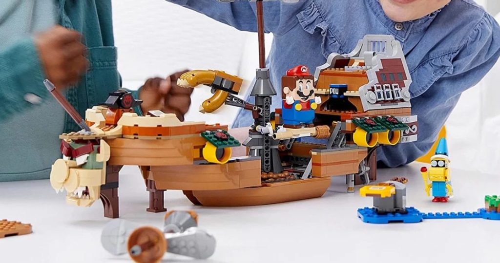 LEGO Super Mario Luigi and Larry's Airship revealed in new commercial