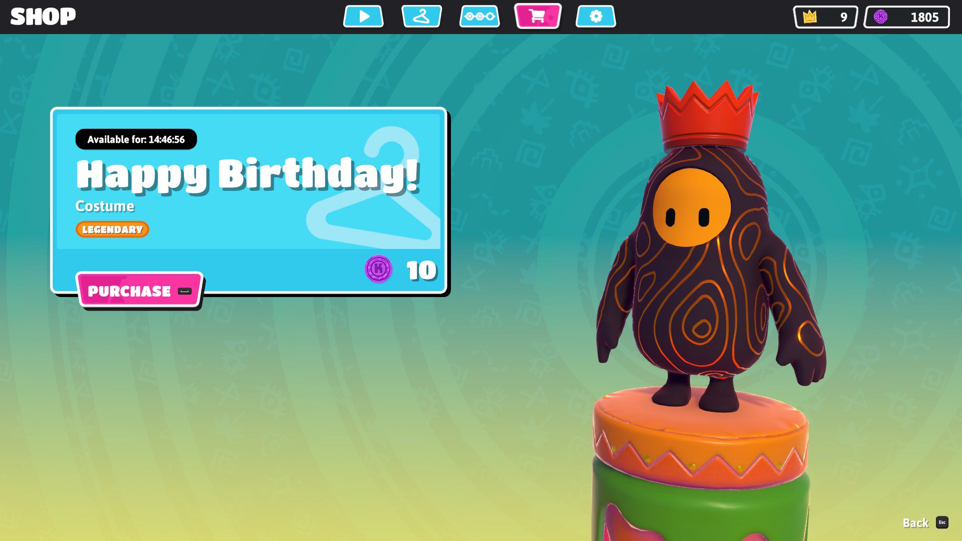 Fall Guys is dishing out double crowns today for its anniversary