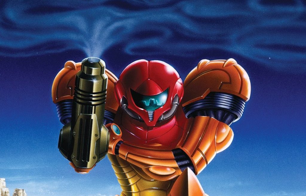 Nintendo shares clean versions of classic and modern Metroid cover art