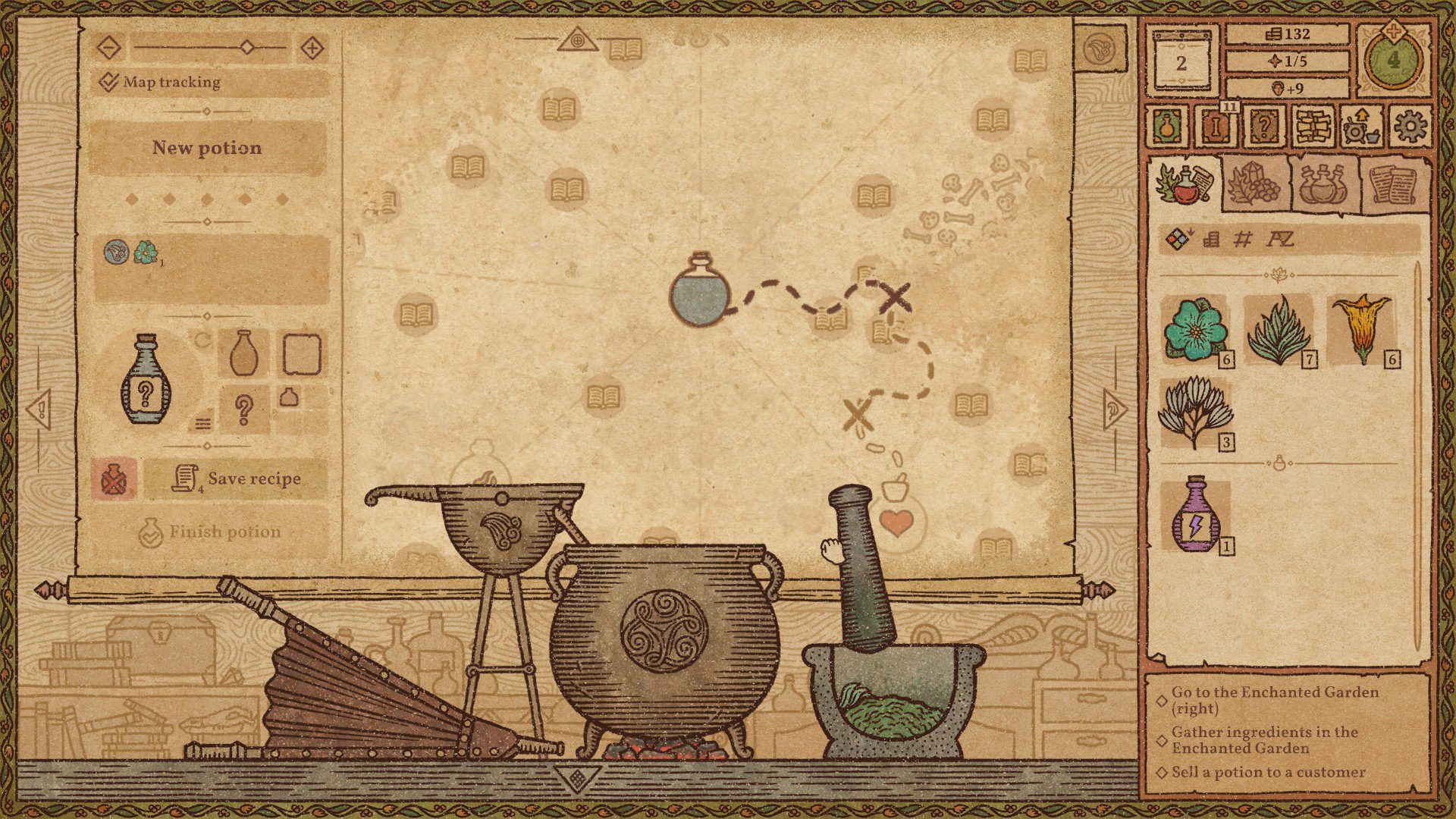 Potion Craft: Alchemist Simulator is a relaxing and strategic shop sim