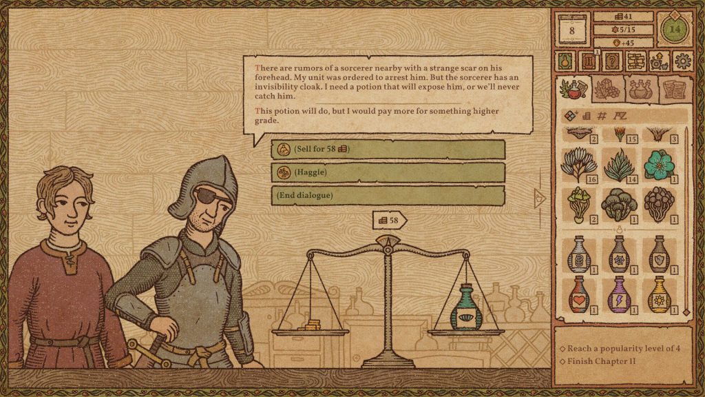 Potion Craft: Alchemist Simulator is a relaxing and strategic shop sim