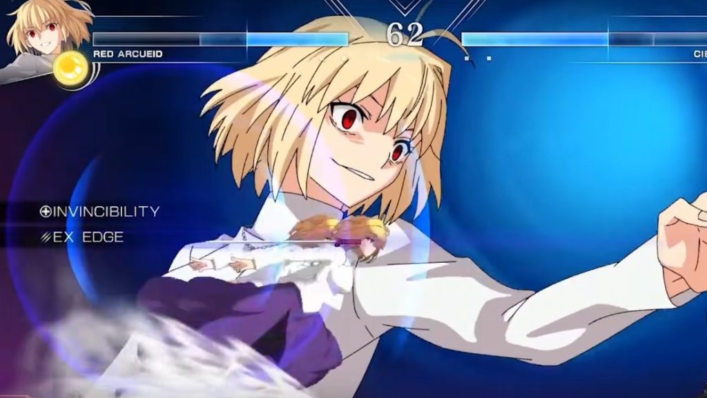 Red Arcueid is Melty Blood: Type Lumina's final fighting femme