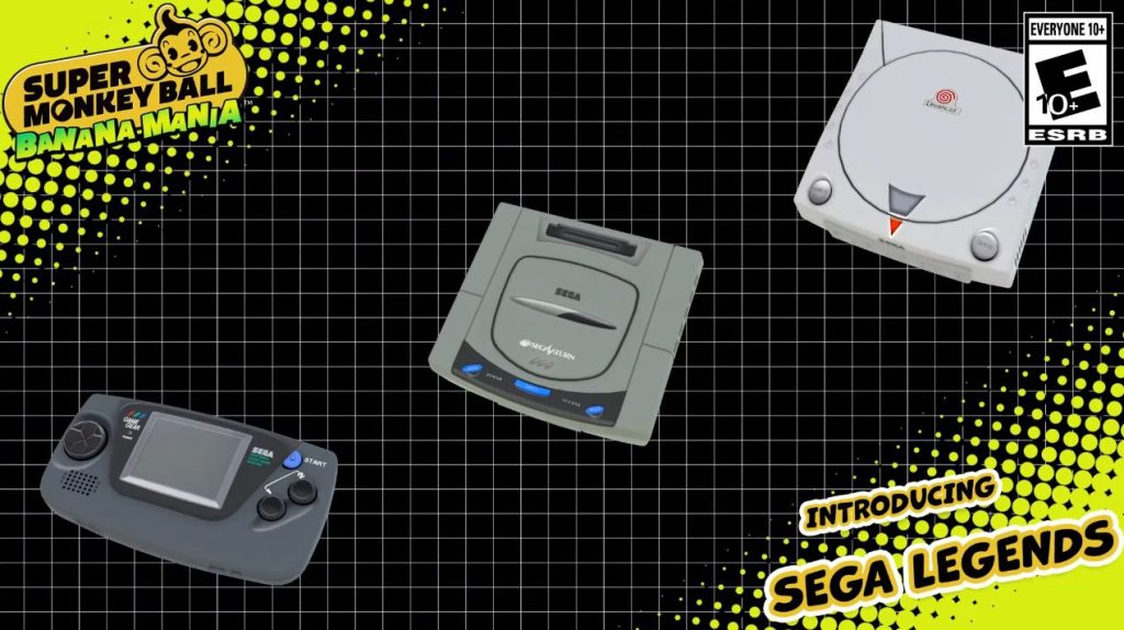 Super Monkey Ball: Banana Mania reveals 'Sega Legends' console DLC