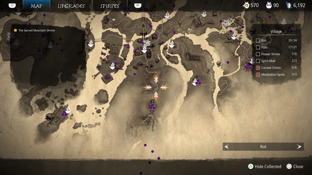 Kena: Bridge of Spirits update 1.11 adds hidden hats and shows map items
