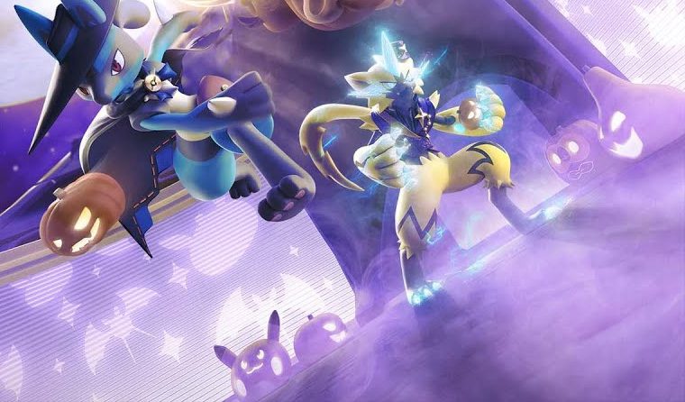 For Halloween, Pokemon Unite is getting Greedent and a smug Charizard
