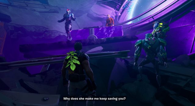 Today's Chapter 2 Fortnite event had a pretty big celebrity cameo