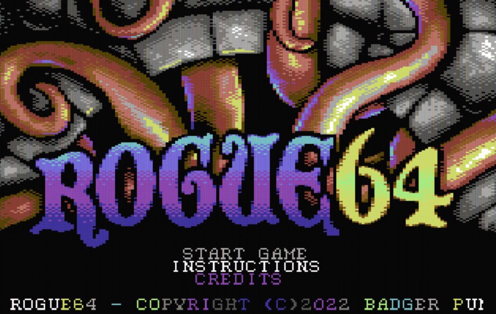 Rogue64 is a new fantasy roguelike for Commodore 64 – Destructoid