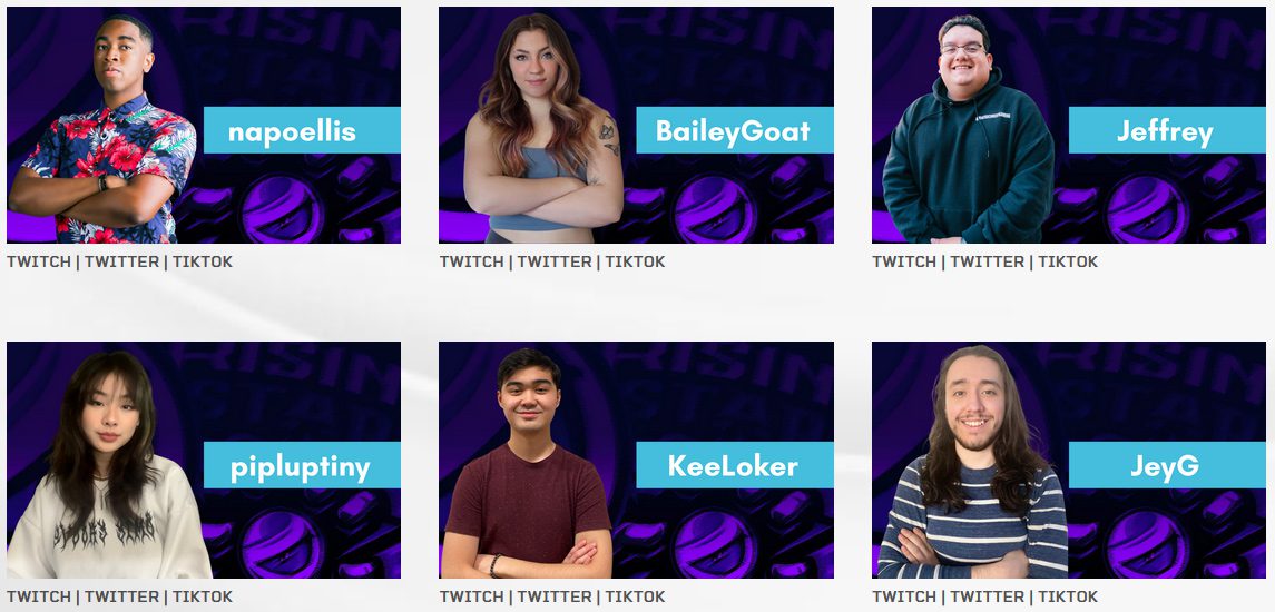 Rising Stars: Collegiate Edition is searching for the next great streamer