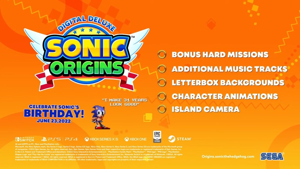 Finally, a Sonic Origins release date! It's out in June