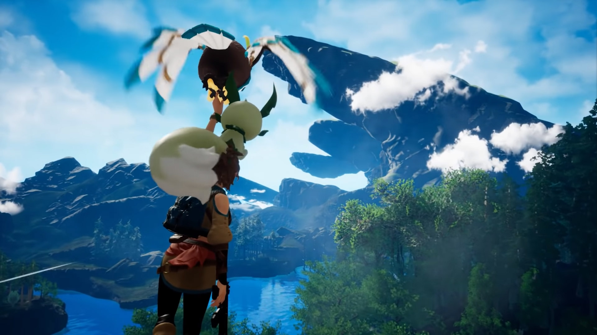 Palworld looks wonderfully unhinged in shotgun-toting gameplay footage