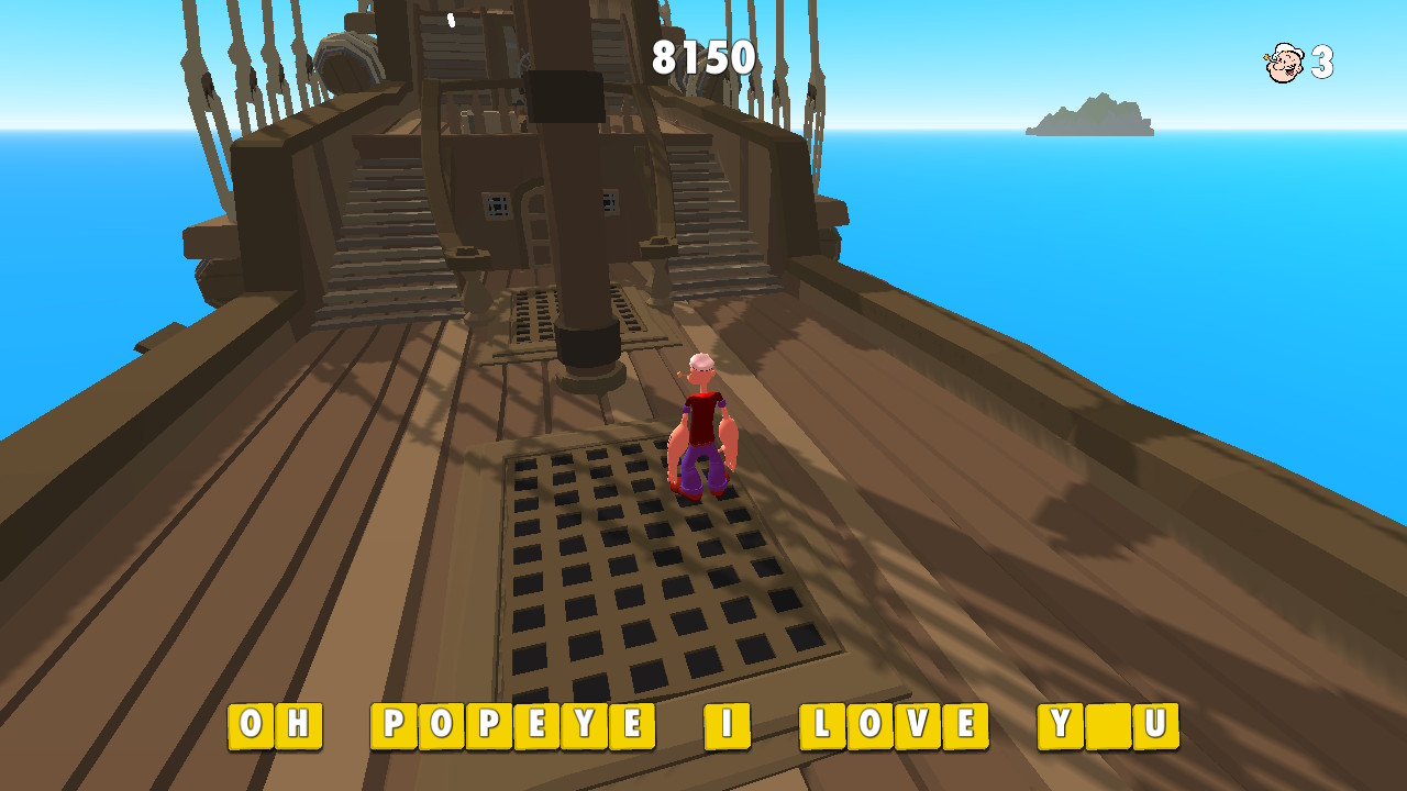 Popeye might be the most insulting adaptation of a classic arcade game