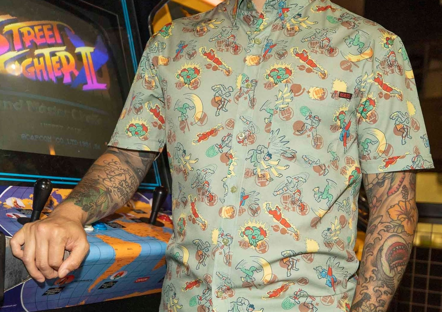 RSVLTS reveals new line of retro-themed Street Fighter shirts
