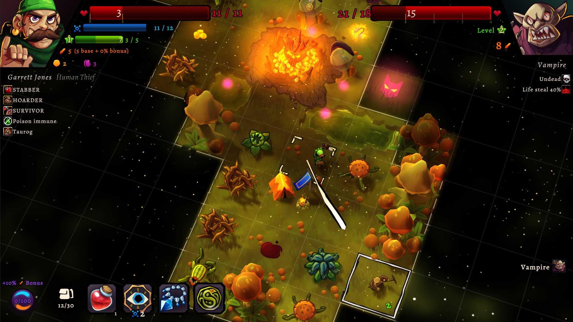 Desktop Dungeons: Rewind is a remake of a classic roguelike puzzler