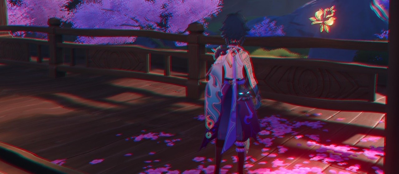 Genshin Impact: How to investigate the courtyard far down the corridor