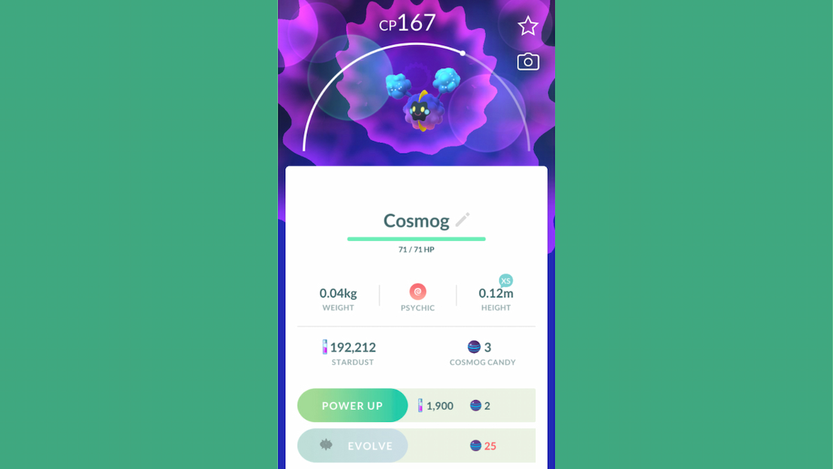 Which Cosmoem evolution is better in Pokémon GO?
