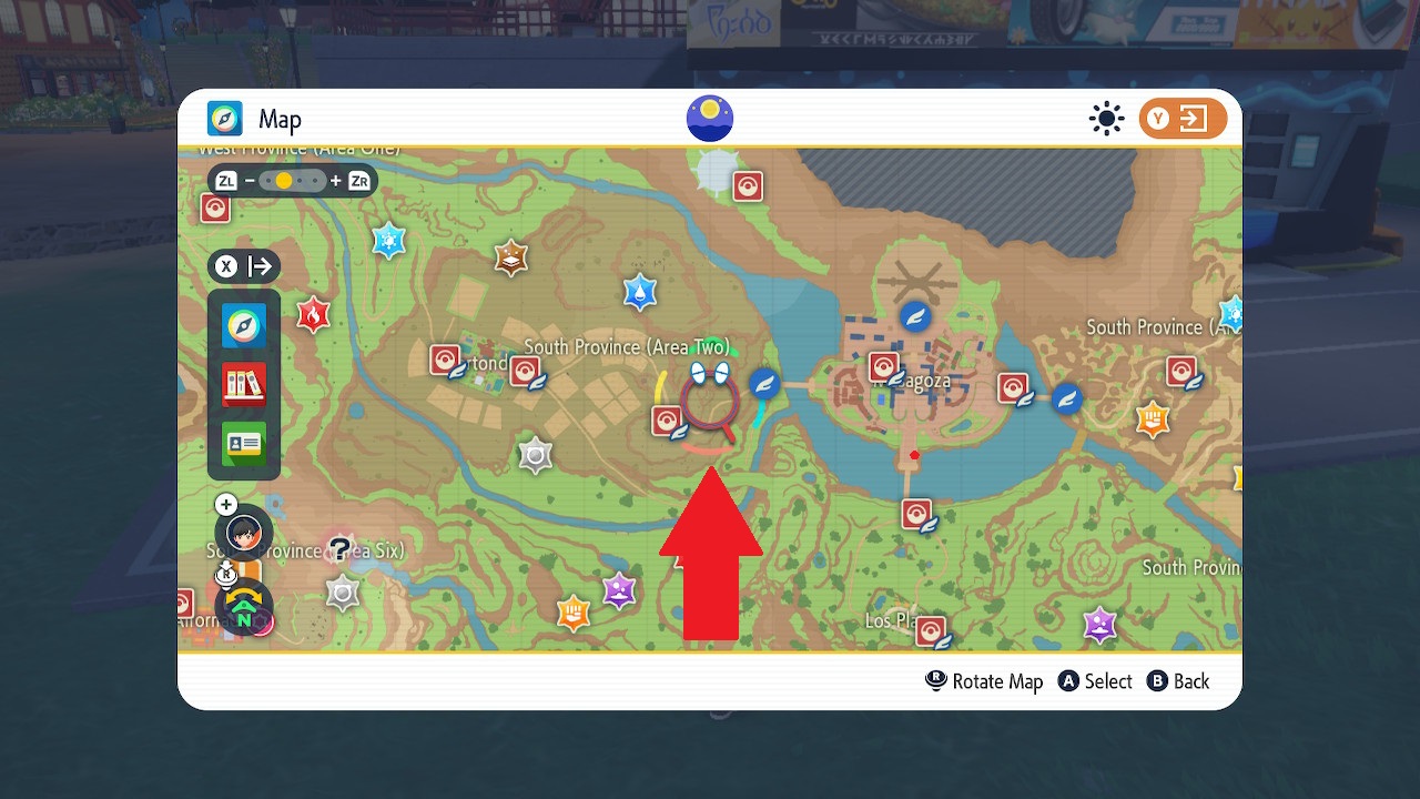 Where to find Electro Ball TM 072 in Pokémon Scarlet & Violet