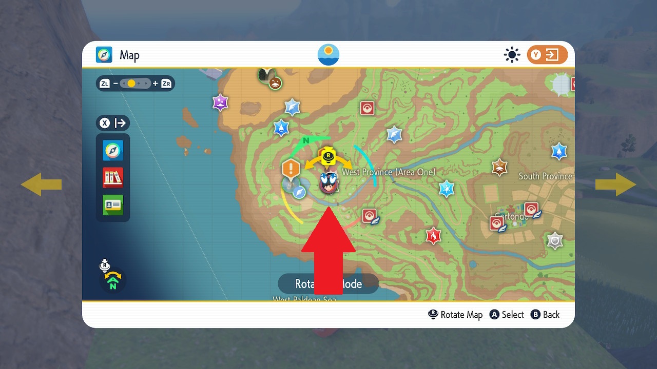 Where to find Metal Claw TM 031 in Pokémon Scarlet & Violet