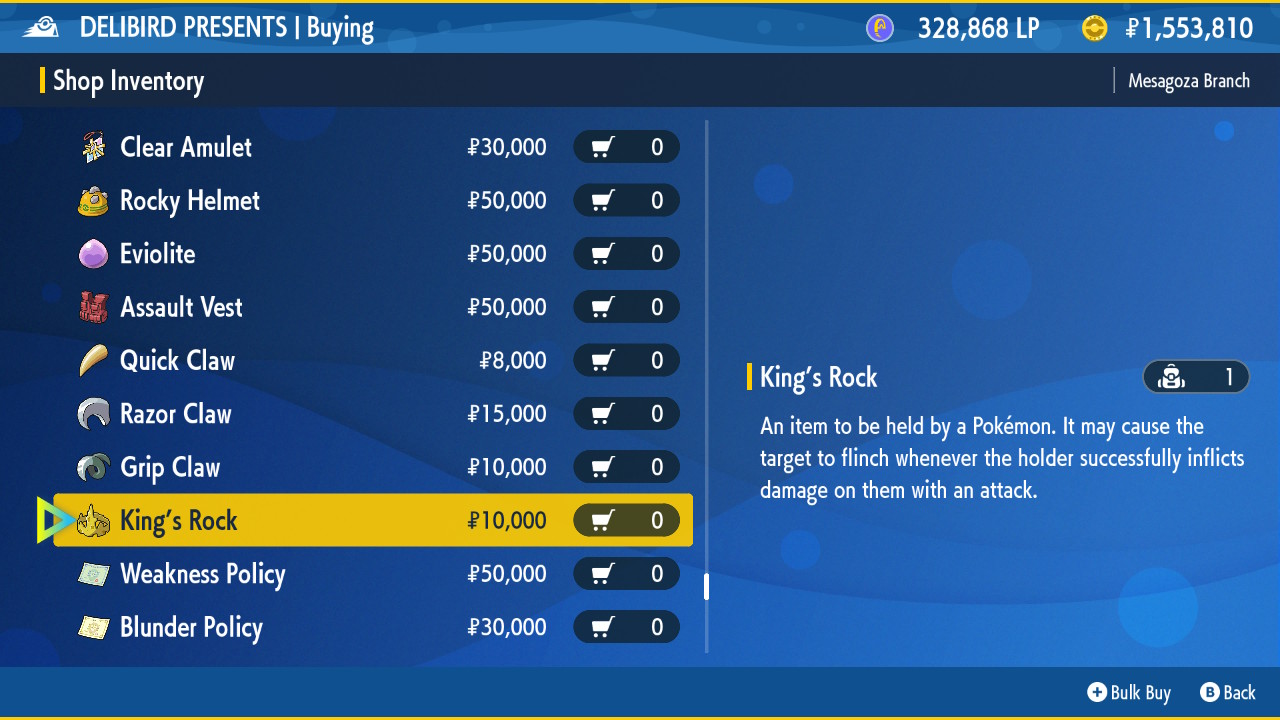 How to get Kings Rock in Pokémon Scarlet & Violet