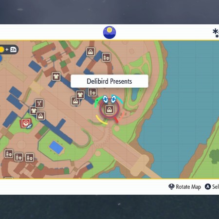 All Delibird Presents locations in Pokémon Scarlet & Violet
