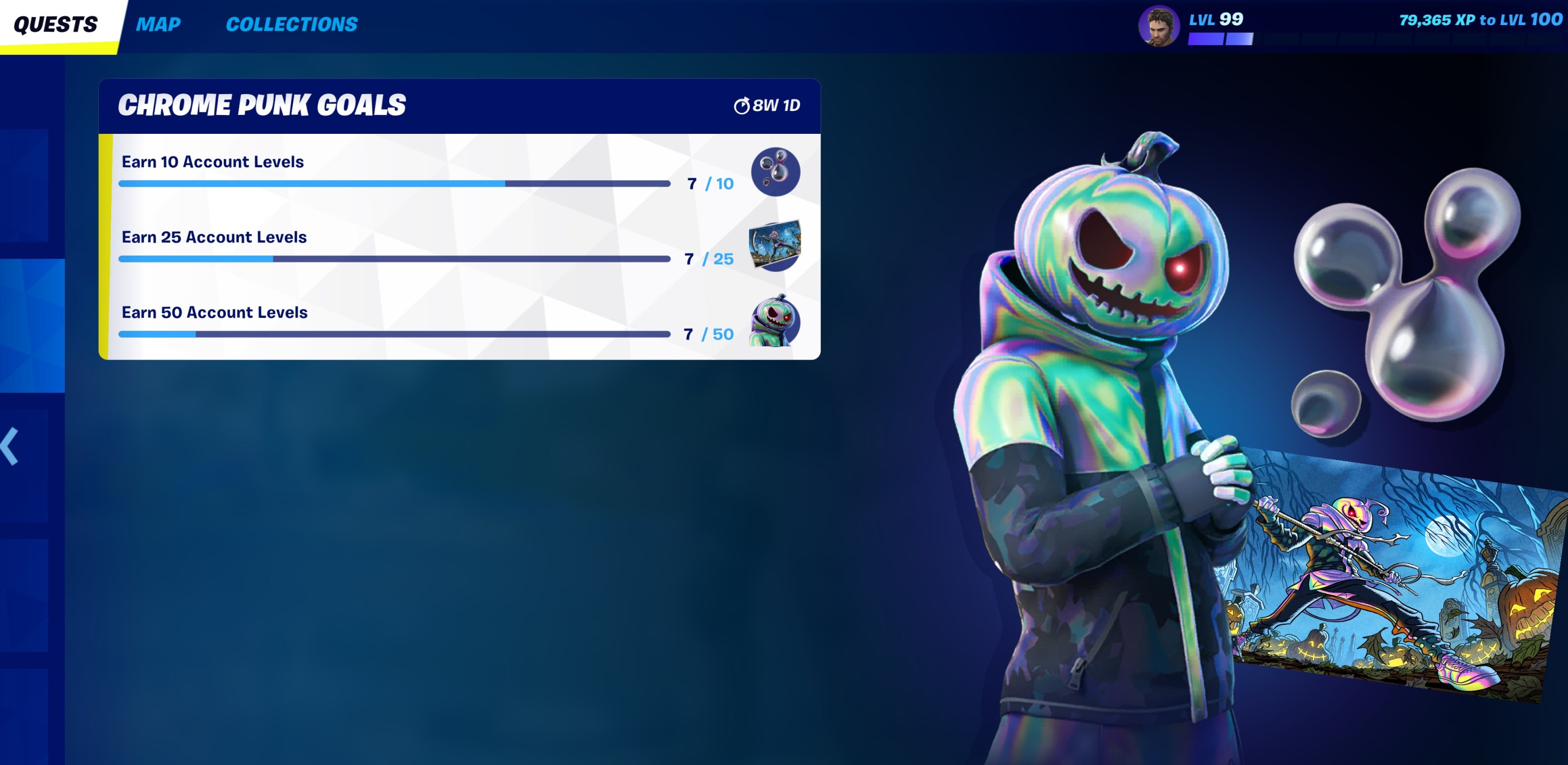 Fortnite: How to unlock the Chrome Punk skin fast