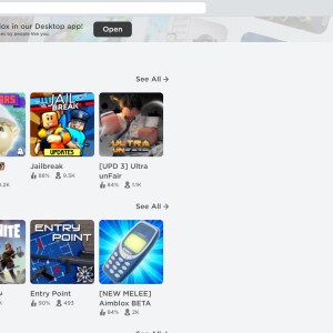 How to block scary/violent games on Roblox
