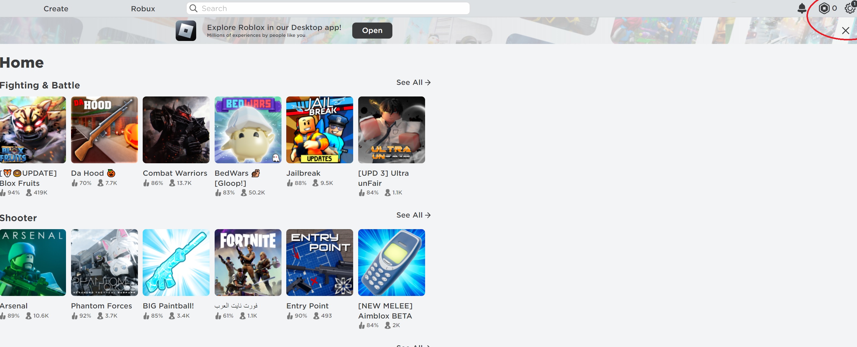 How to block scary/violent games on Roblox