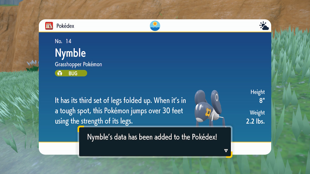 Where to find and catch Nymble in Pokémon Scarlet & Violet