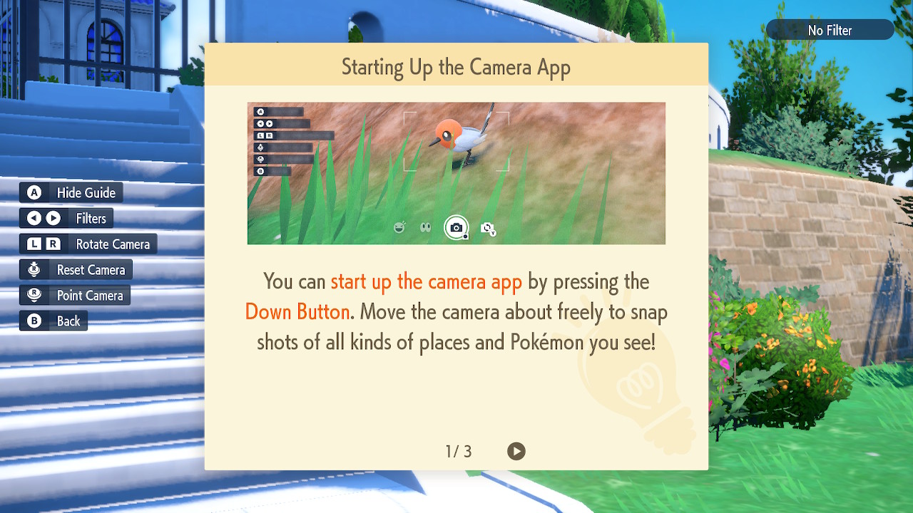 How to Use The Camera App to take Pictures in Pokemon Scarlet & Violet