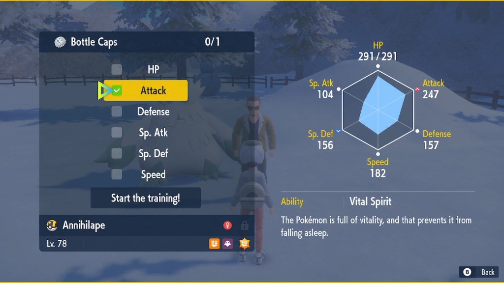 How to hyper train Pokémon in Scarlet & Violet